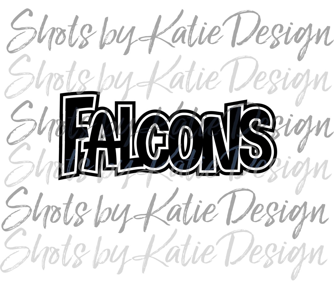 Falcons PNG, Falcons SVG, Falcons Digital, Falcons Letters, Falcons ...