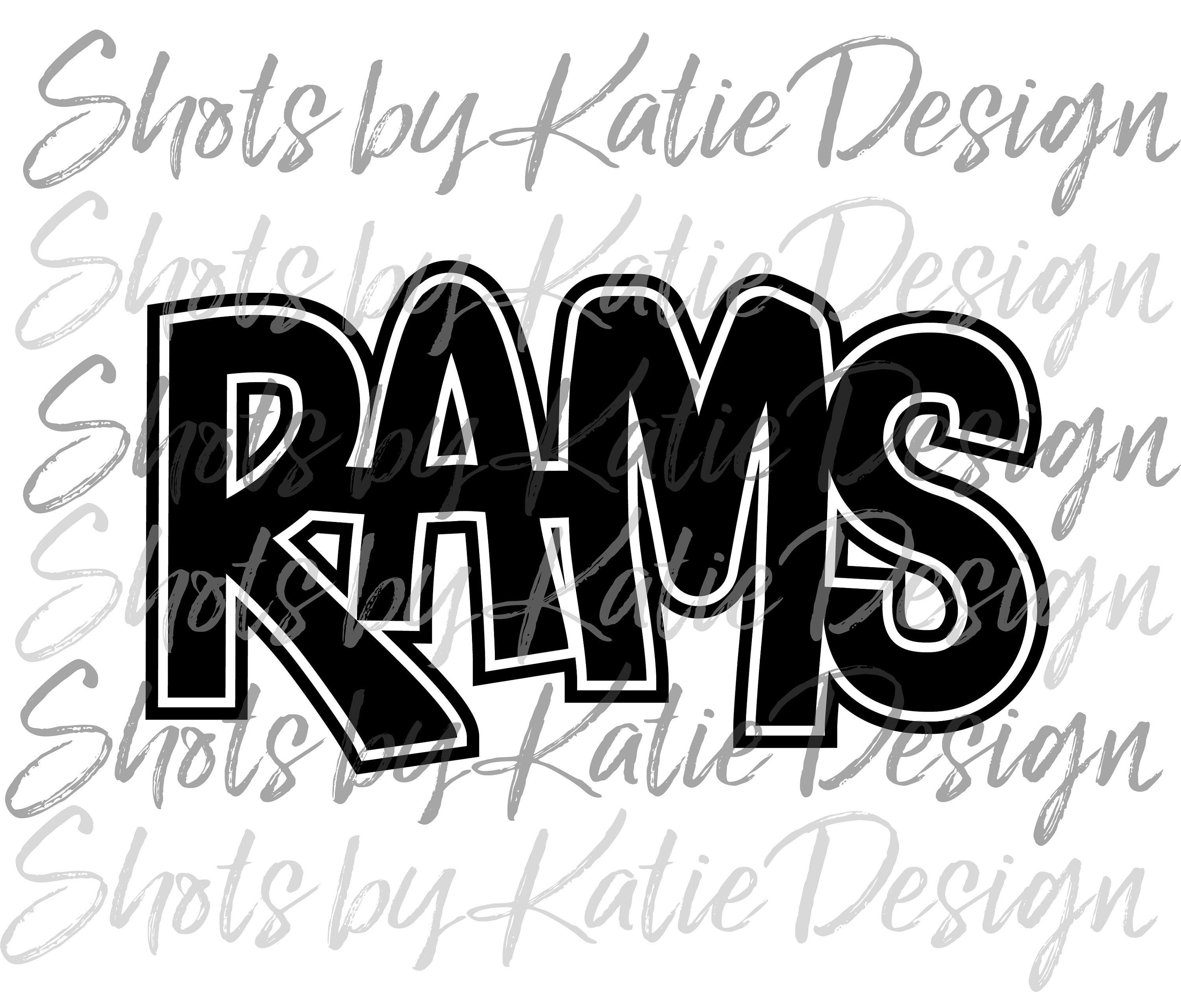Rams PNG, Rams Vector, Rams Digital, Rams Letters, Rams SVG, Instant ...