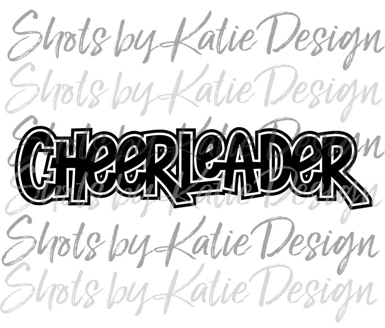 Cheerleader PNG, Cheerleader Svg, Cheer Digital, Cheer Sublimation ...