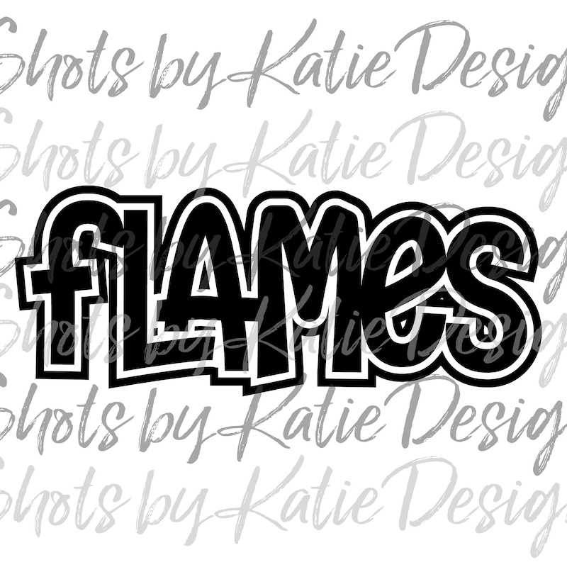 Flame Svg - Etsy