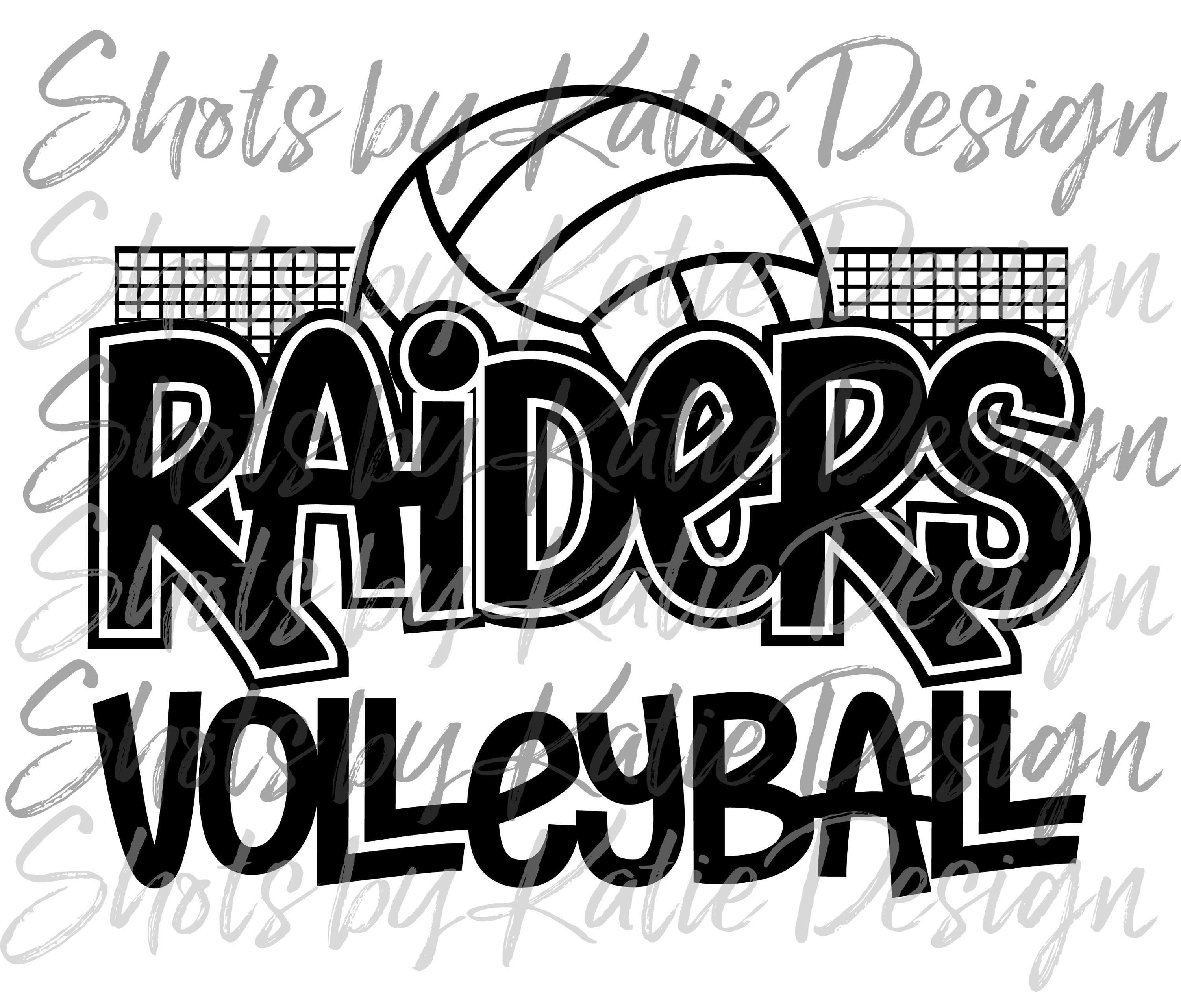 Raiders Volleyball PNG, Raiders Digital, Raiders PNG, Raiders ...