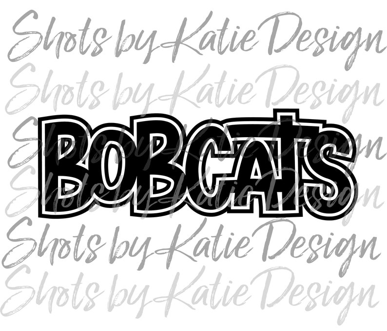 Bobcats PNG, Bobcats SVG, Digital Bobcats, Bobcats Letters, Go Bobcats ...