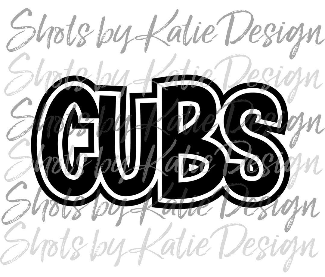 Cubs PNG, Cubs SVG, Digital Cubs, Cubs Letters, Go Cubs, Cubs ...