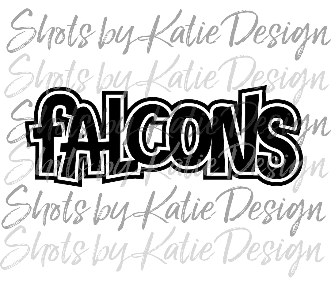 Falcons PNG, Falcons SVG, Falcons Digital, Falcons Letters, Falcons ...