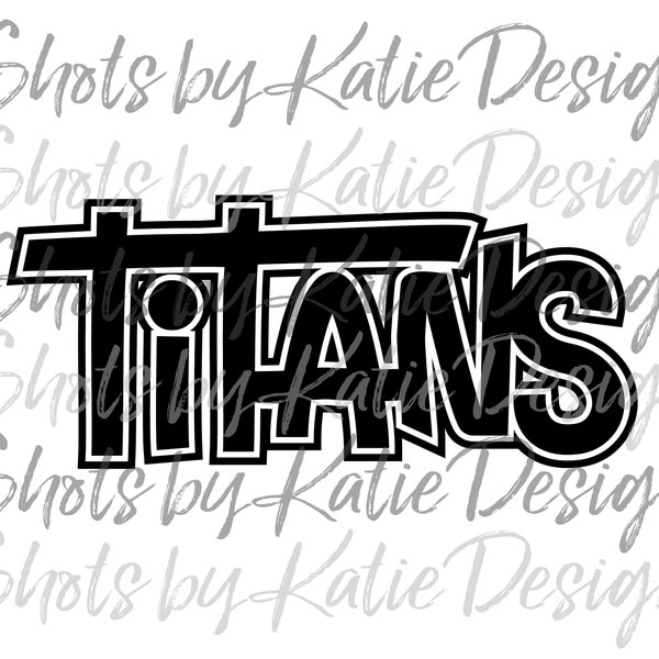 Titan Letters - Etsy