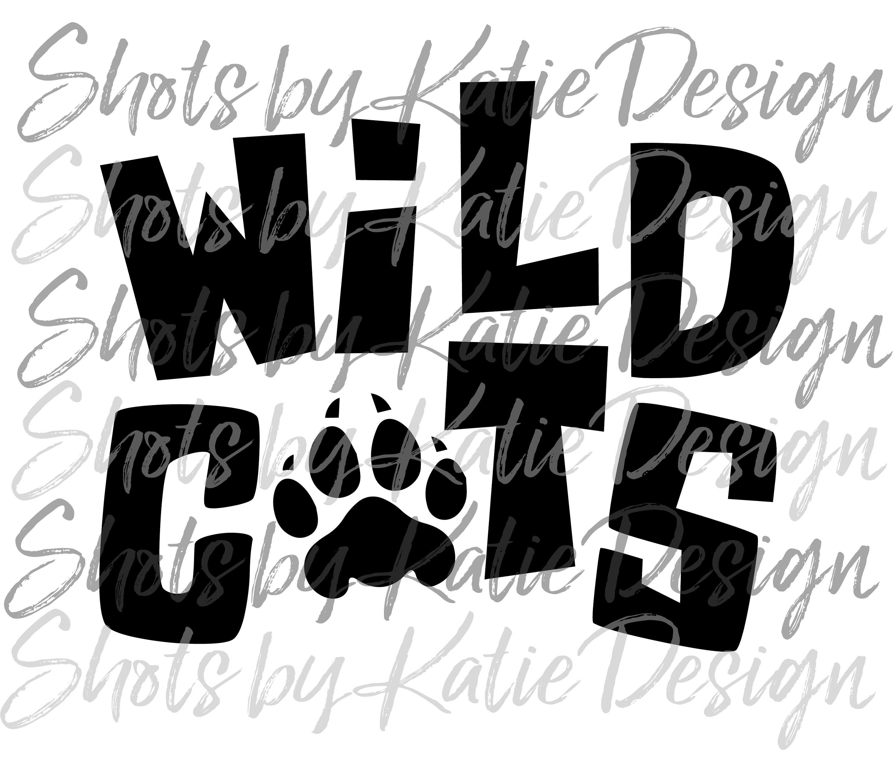 Wildcats PNG, Wildcats SVG, Digital Wildcats Design, Wildcats Letters ...