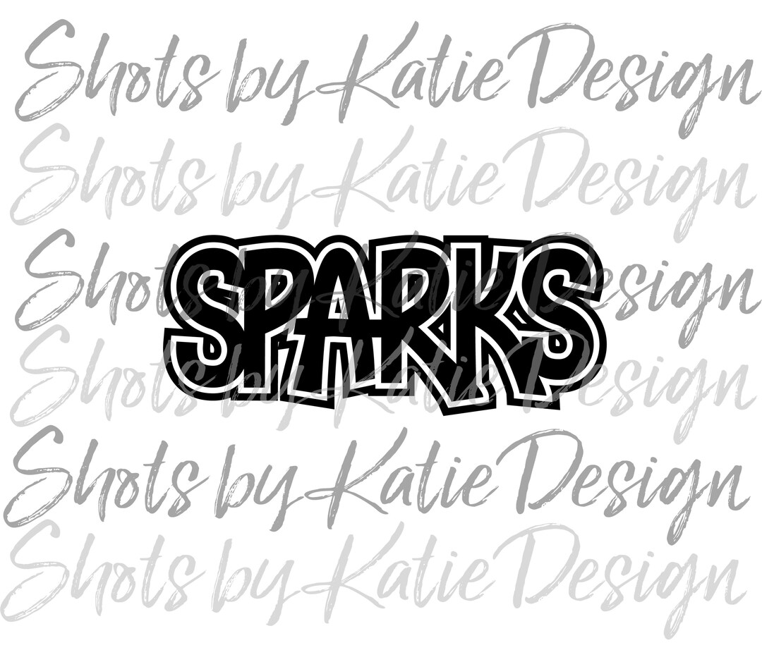 Sparks PNG, Sparks SVG, Digital Sparks, Sparks Letters, Go Sparks ...