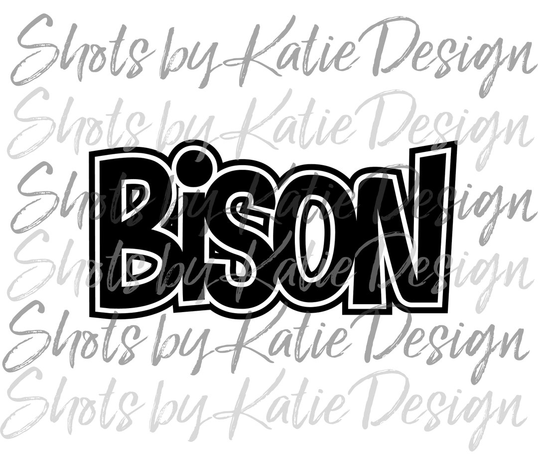 Bison PNG, Bison Vector, Bison Digital, Bison Letters, Bison SVG ...