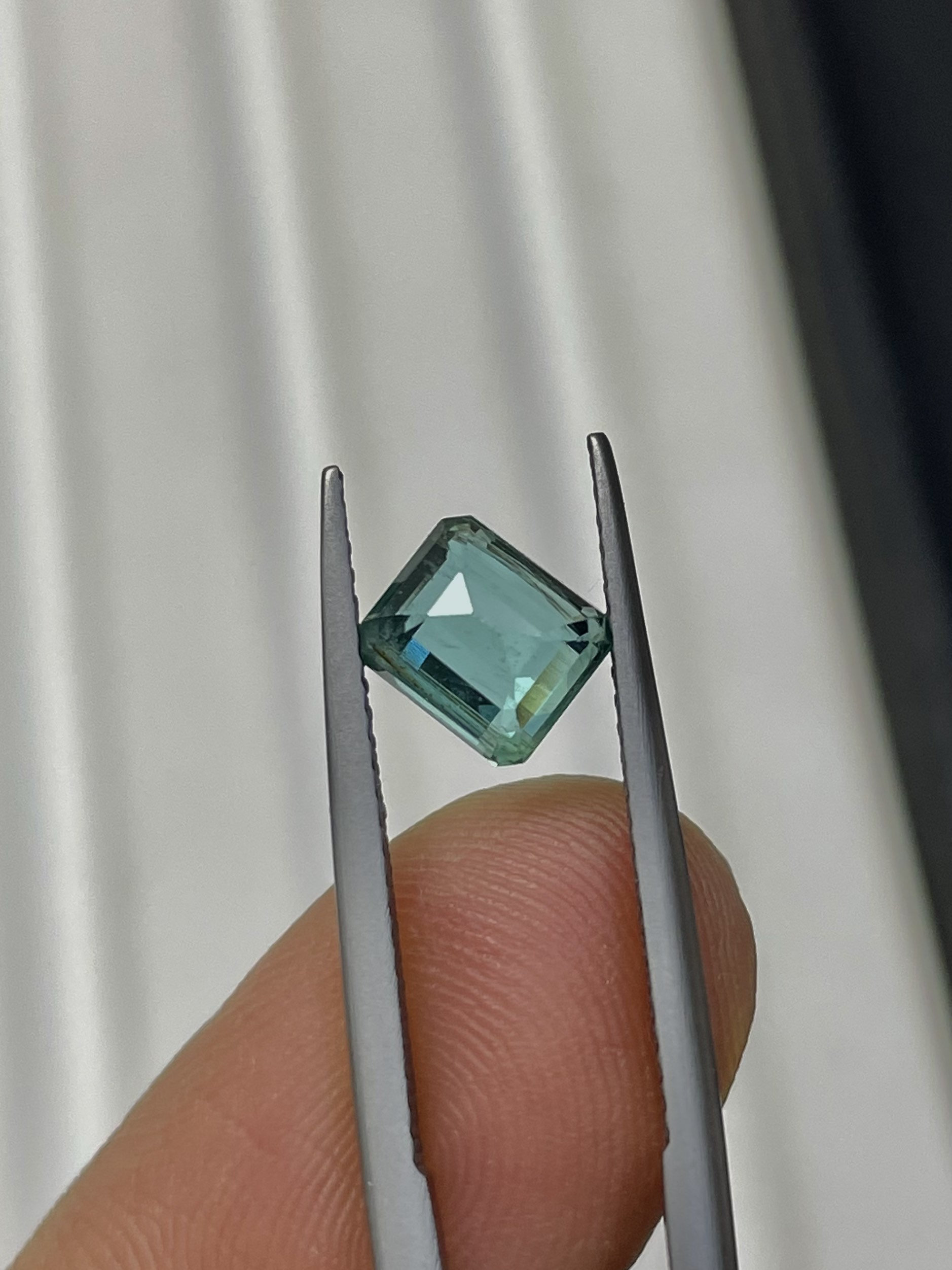 Natural Zambian Emerald Octagon Shape Light Green Emerald, Zambian ...