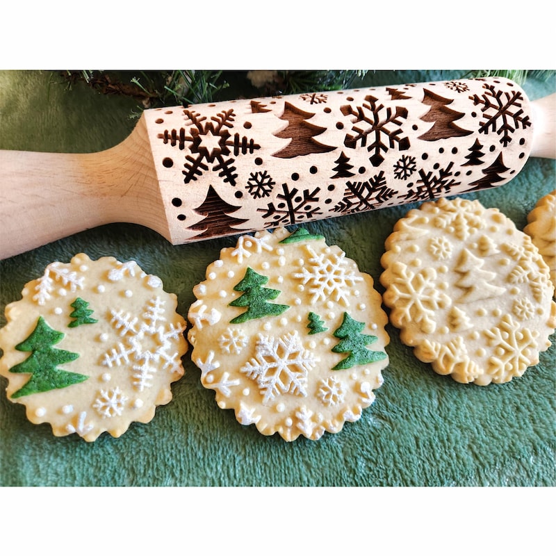 Christmas Tree Embossed - Etsy