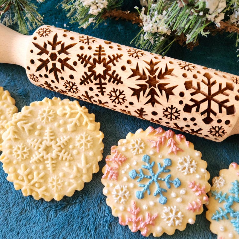 Rolling Pins With Designs - Etsy