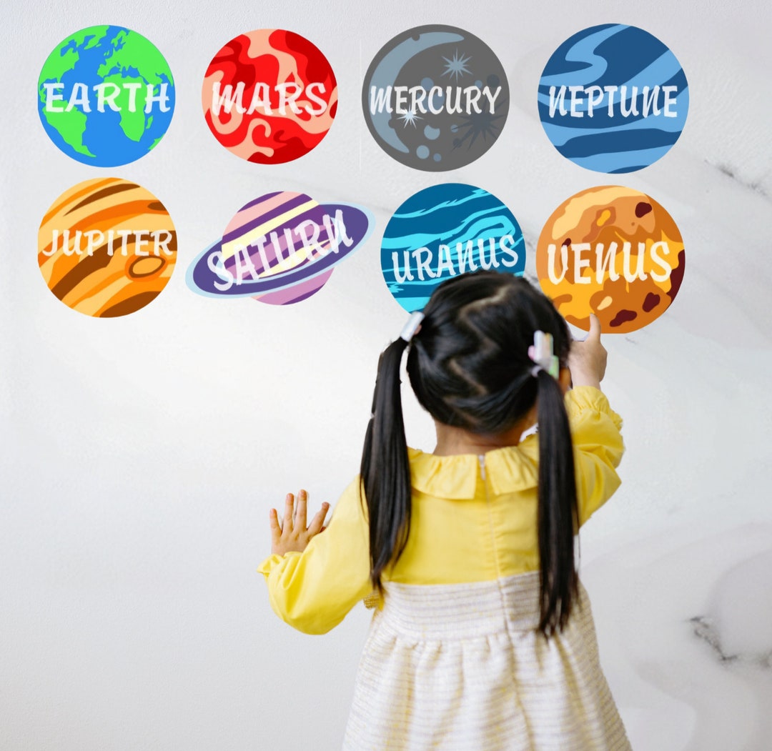 PLANET Sensory Path Planets Activity Kit 1 Learning Decals Schools ...