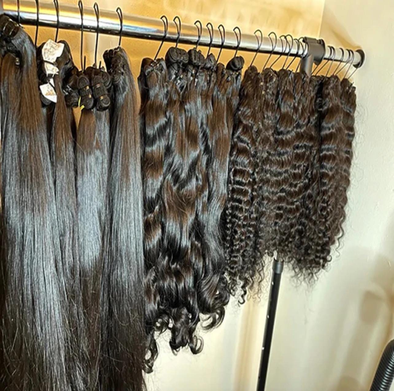 Raw Vietnamese Natural Wavy 4 Ounce Authentic Bundles & Double Drawn - Etsy