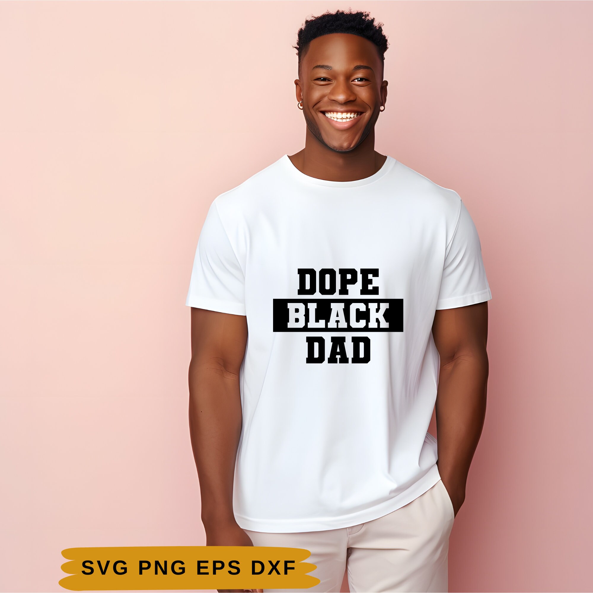 Dope Black Dad Black Father Shirt Best Dad Ever Shirt - Etsy