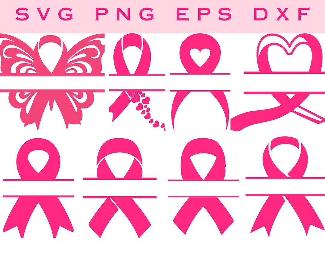 Cancer Ribbon Svg Digital Download Breast Cancer Svg Purple Ribbon Svg ...