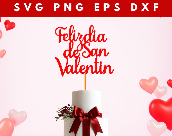 Paquete de svg de San Valentín en español / Paquete de svg en español ...