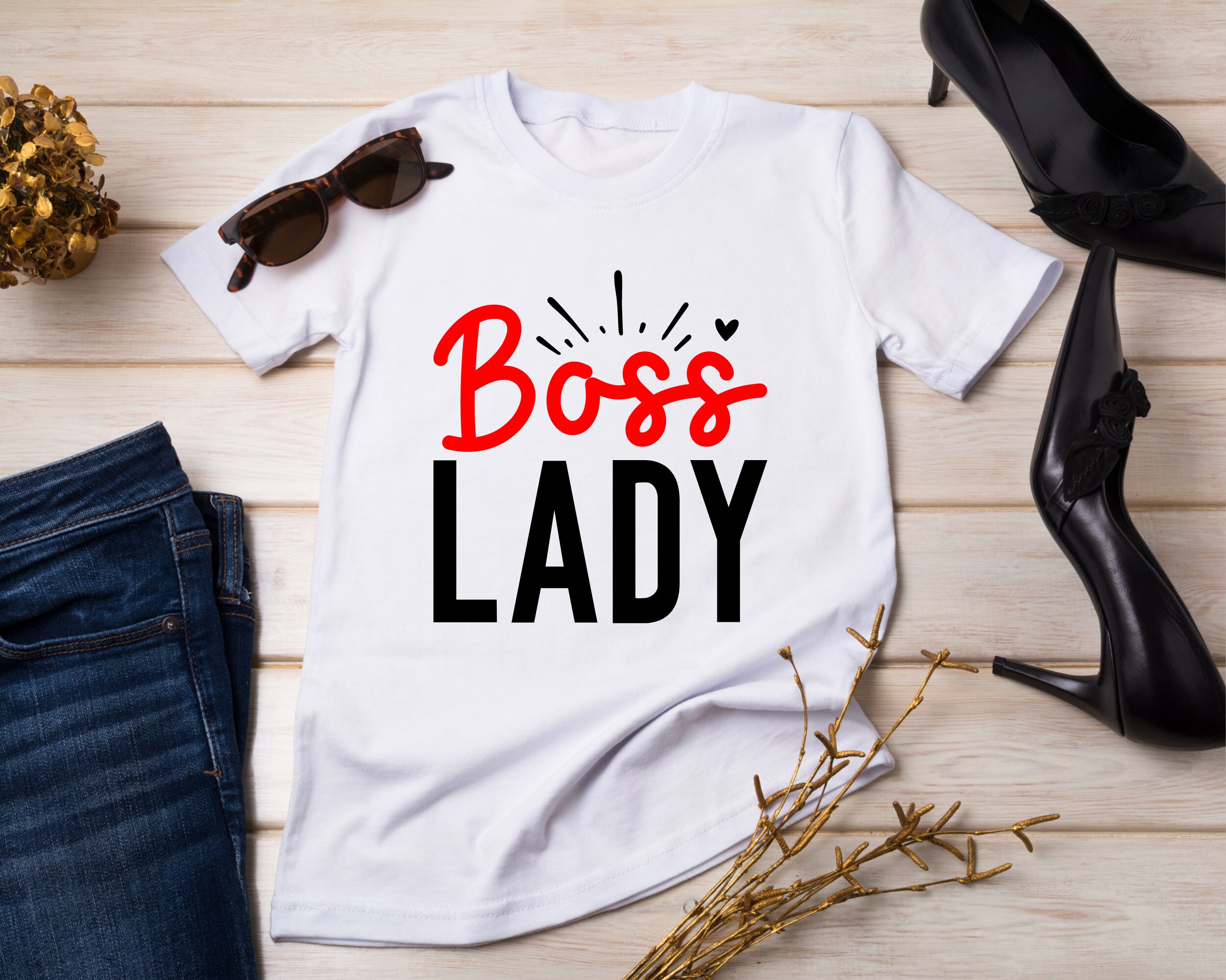 Boss Lady SVG Digital Download Cut File for Cricut Queen - Etsy