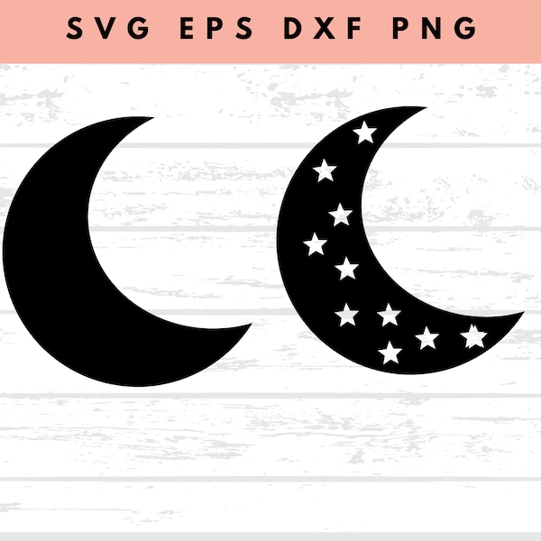 Mystical Moon Svg - Etsy