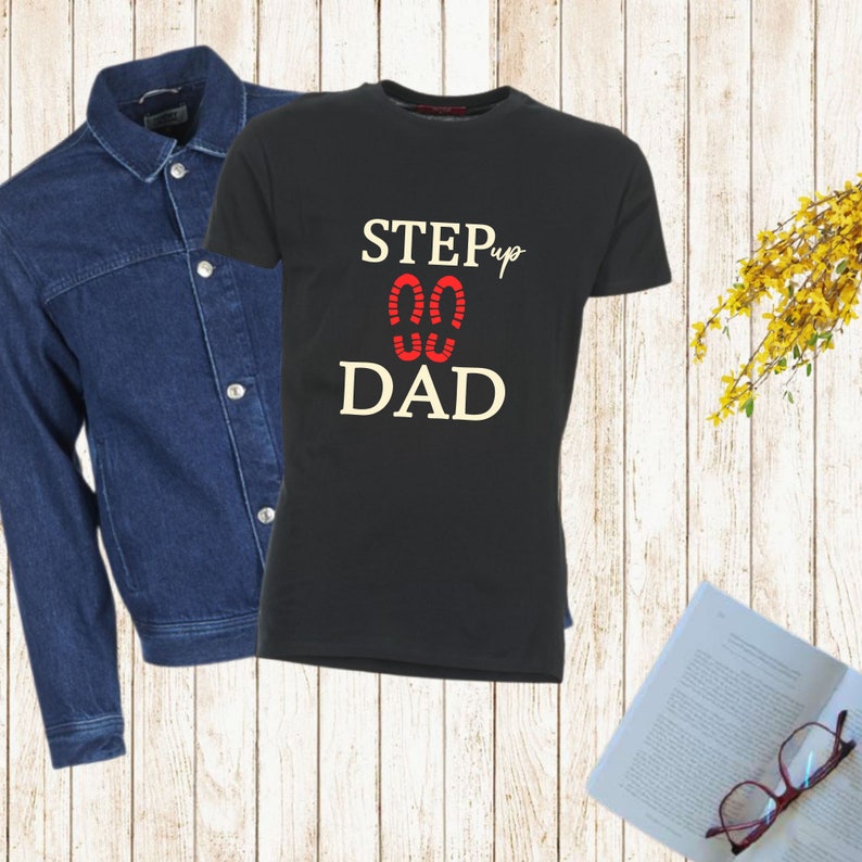 Step up Dad Father's Day SVG Step Dad Png Bonus Dad Png - Etsy