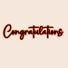 Layered Congratulations Cake Topper SVG | Graduation Cake Topper ...