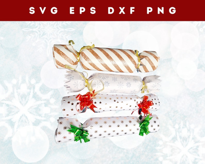 Easy DIY Christmas Cracker SVG Template With Step-by-step Instructions ...