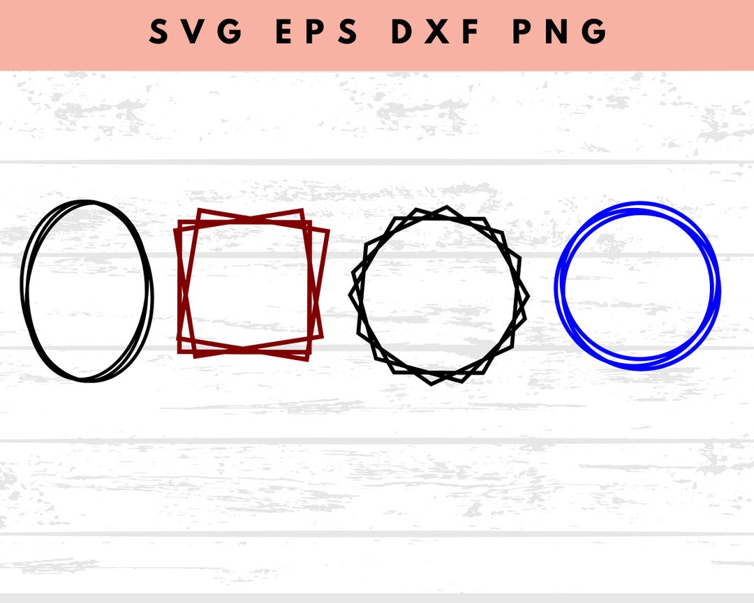 Frame Svg Rectangle Classic Frames Svg Shapes Svg Instant Download ...