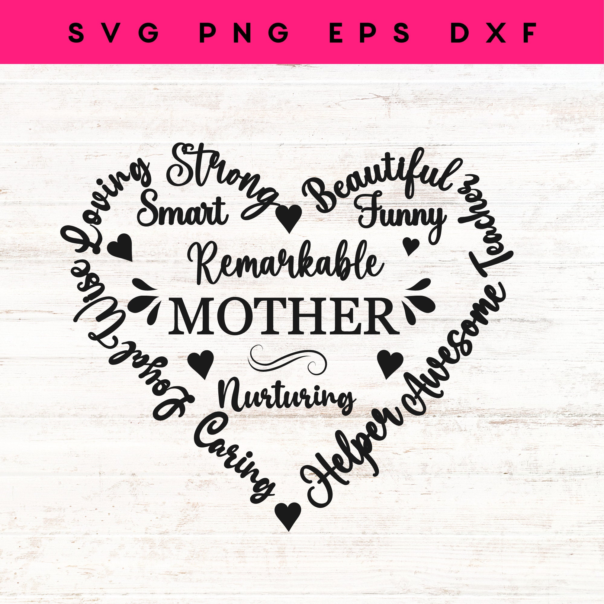 Mother Svg | Mom Quotes Svg | Cut File Cricut | Mom Shirt | Mother's ...