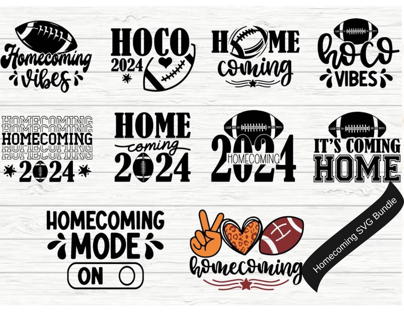 Football Svg | Dtf or Dtg | Homecoming 2024 Svg | Hoco 2024 Svg Png ...