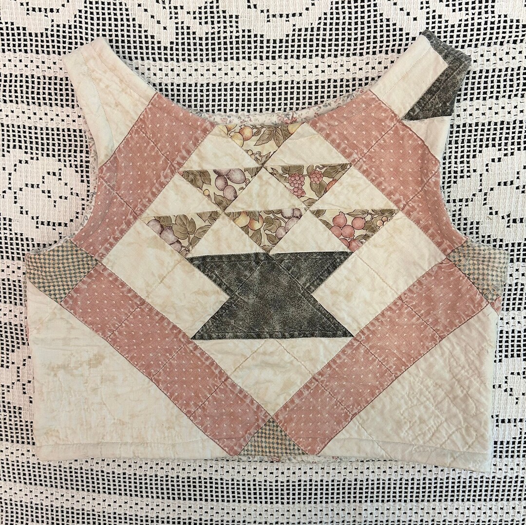 Handmade Vintage Quilt Tank - Etsy