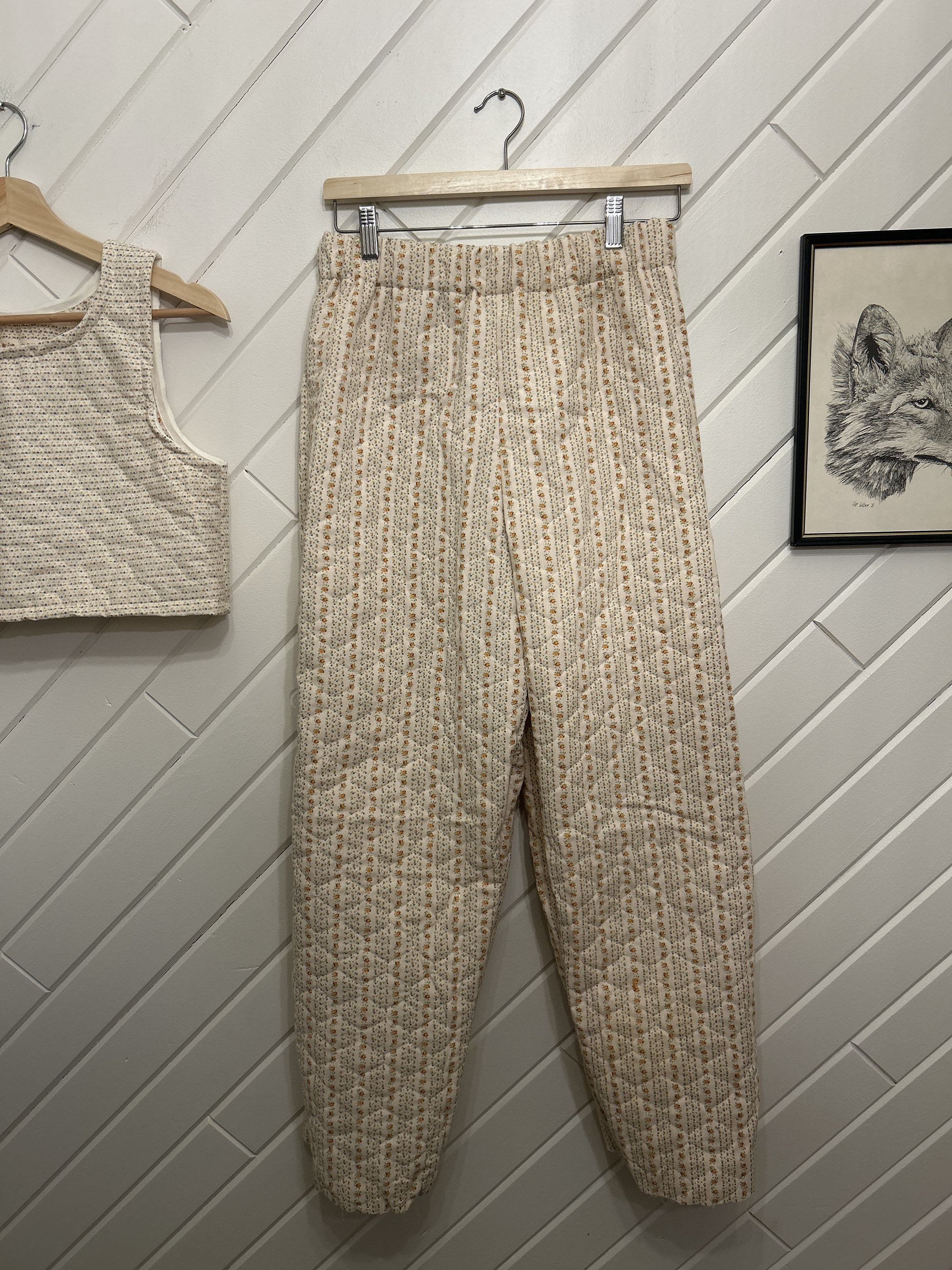 Floral Quilt Pants and Top Matching Set - Etsy