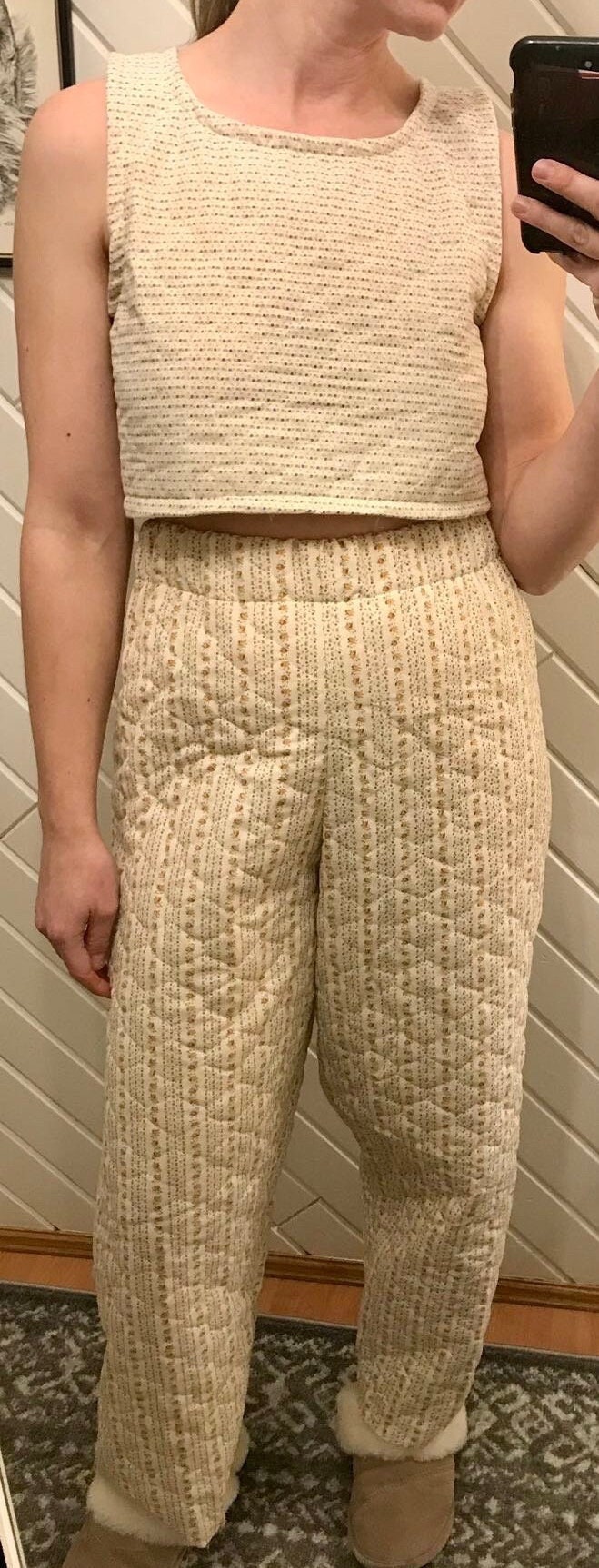 Floral Quilt Pants and Top Matching Set - Etsy