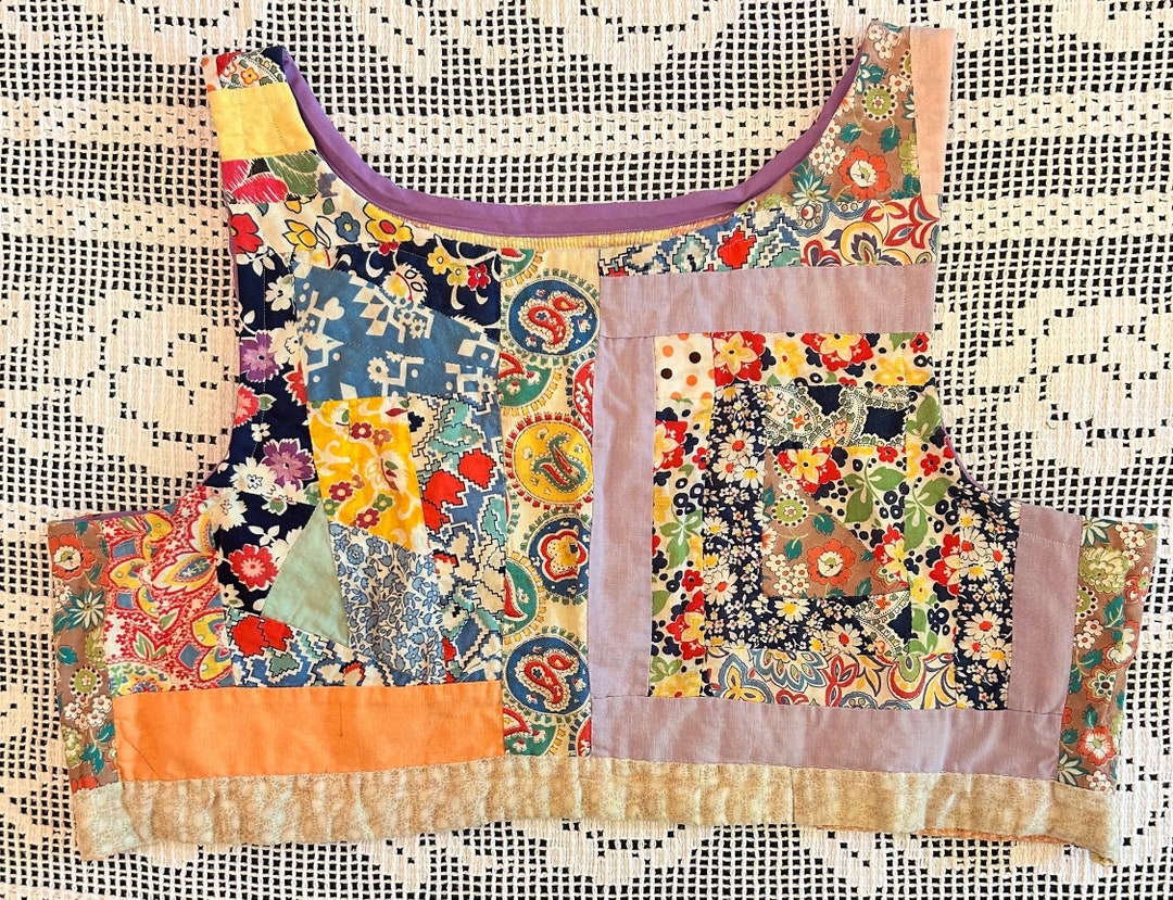 Handmade Vintage Quilt Tank - Etsy