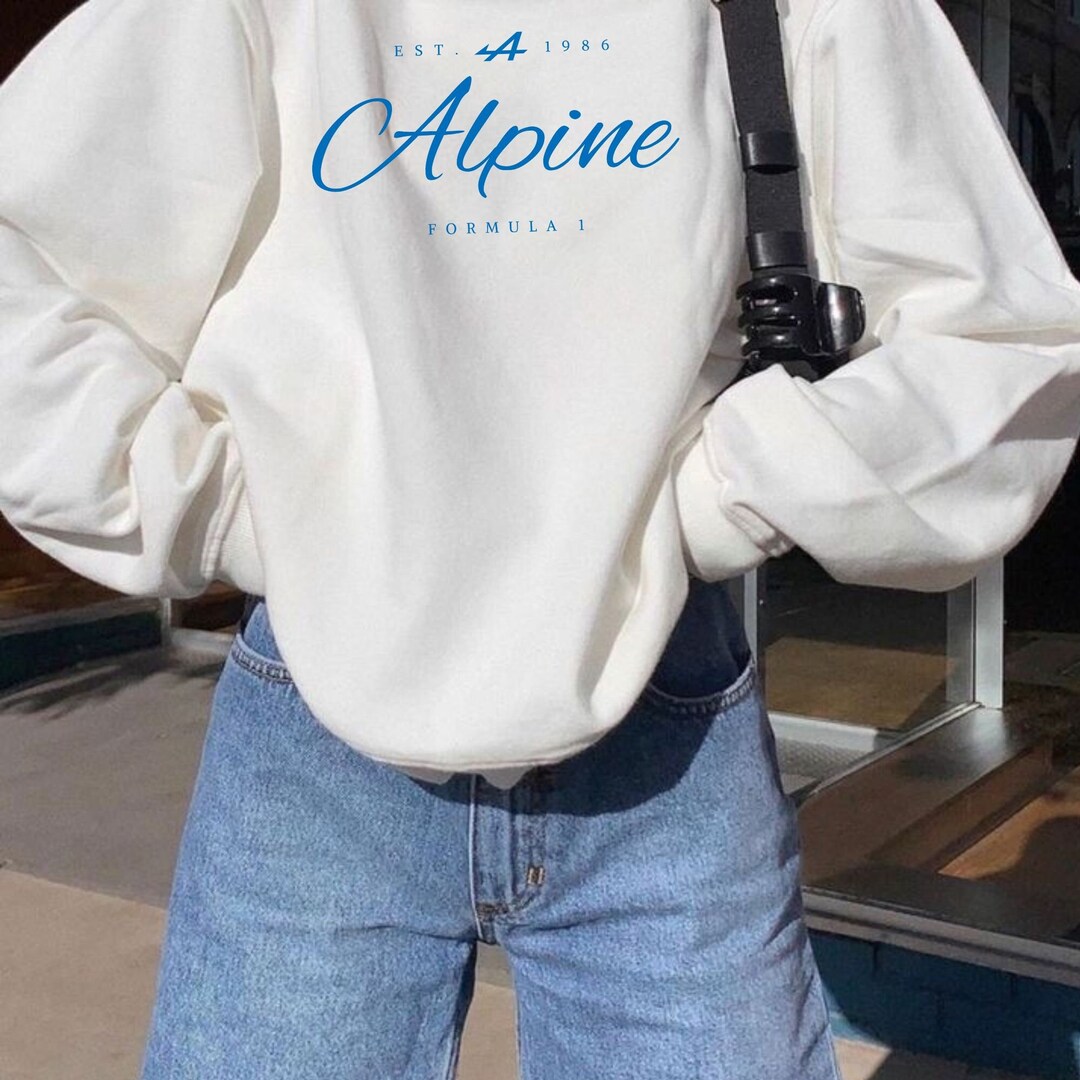 Formula 1 Alpine Sweatshirt / Pierre Gasly / Alpine Racing / Formula 1 ...