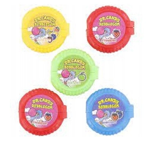 2 X Dr. Candy Bubble Gum Candy Mix Flavour Sweet Chewing Gum 90g 3.17oz ...