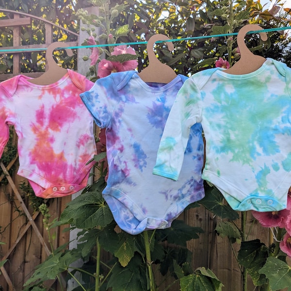 Tie Dye Baby Clothes - Etsy UK