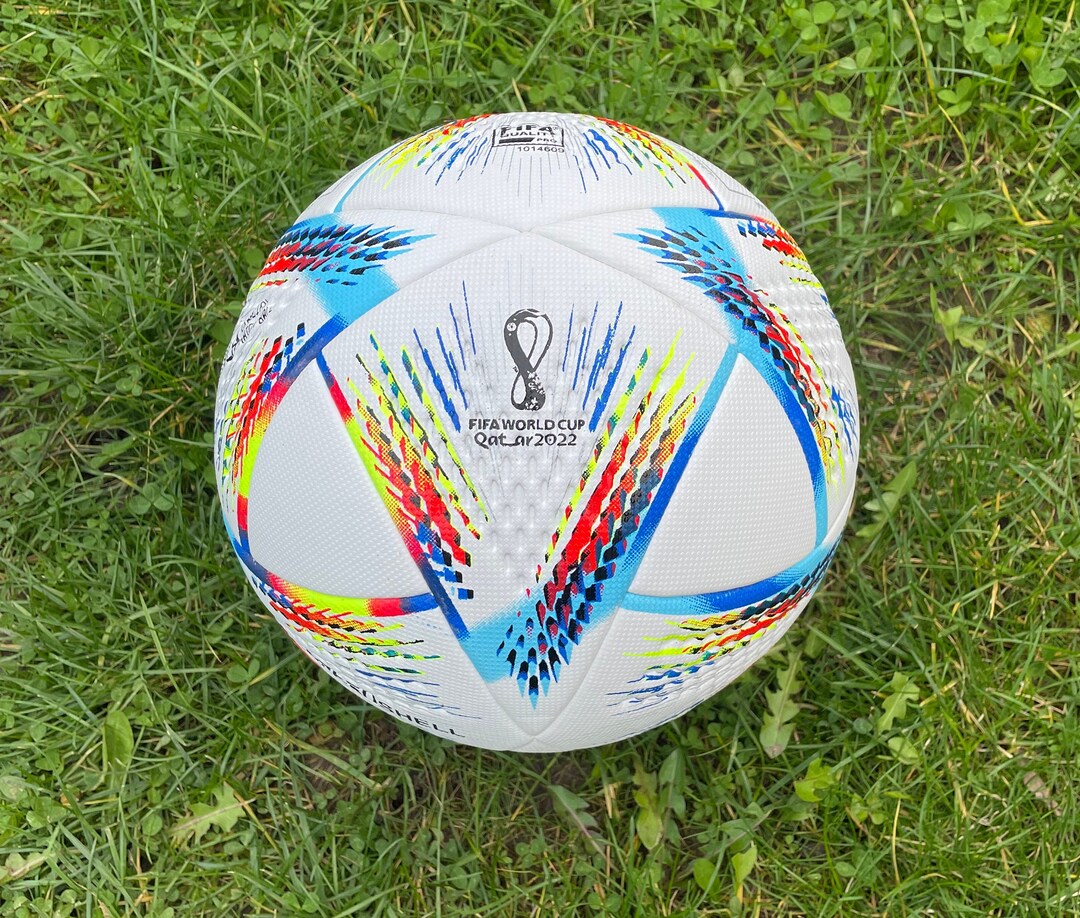 Al Rihla FIFA World Cup Qatar 2022 Match Ball Football Soccer Ball Size ...