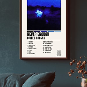 Daniel Caesar Never Enough Album Cover, Daniel Caesar, Digital Album Poster, Printable Album ...