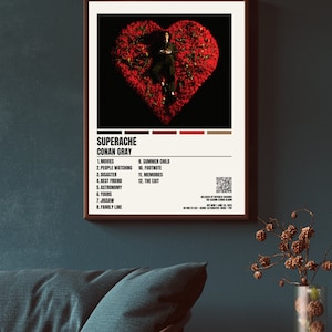 Conan Gray Superache Album Cover, Superache Album Poster, Conan Gray ...