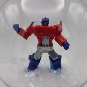 Transformers Optimus Prime Snow Globe Ornament - Etsy