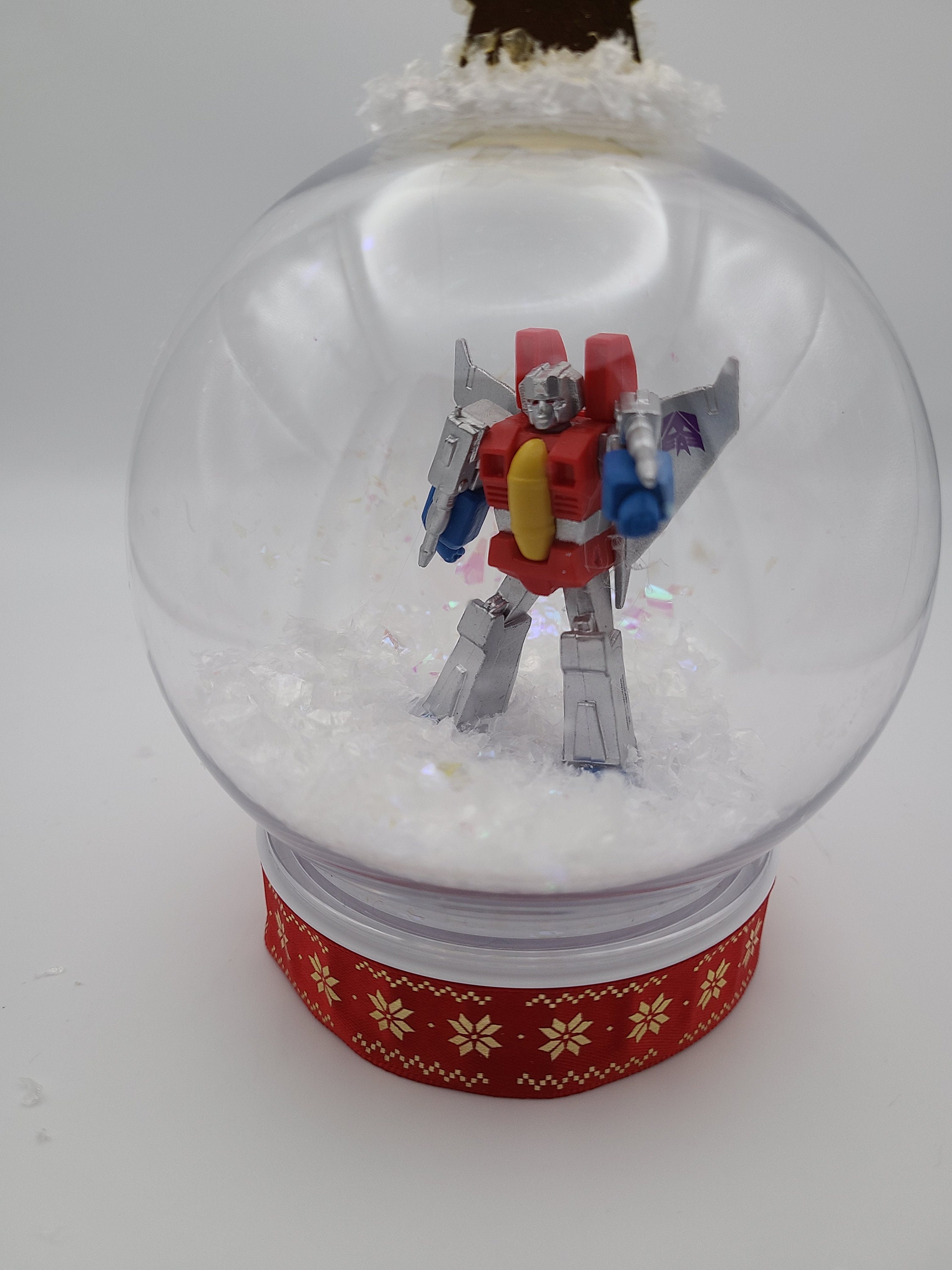 Transformers Starscream Snow Globe Ornament - Etsy