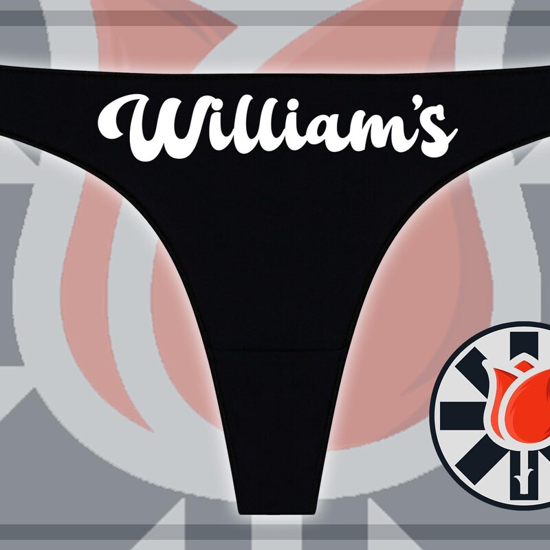 Monogrammed Panties Etsy