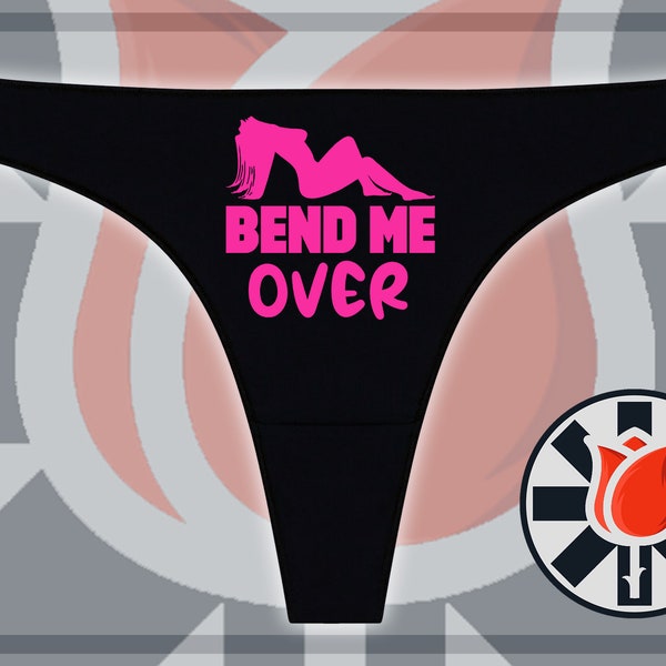 Bend Me Over Thong Etsy