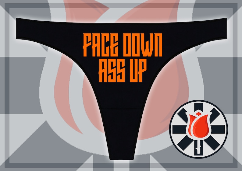 Face Down Ass Up Thong Etsy