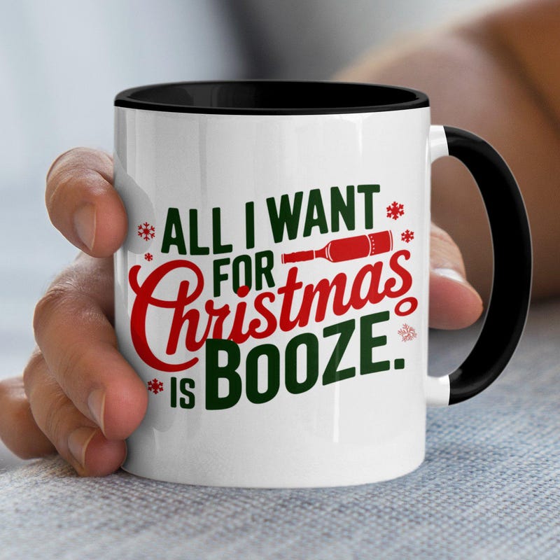 Funny Holiday Booze Sayings - Etsy