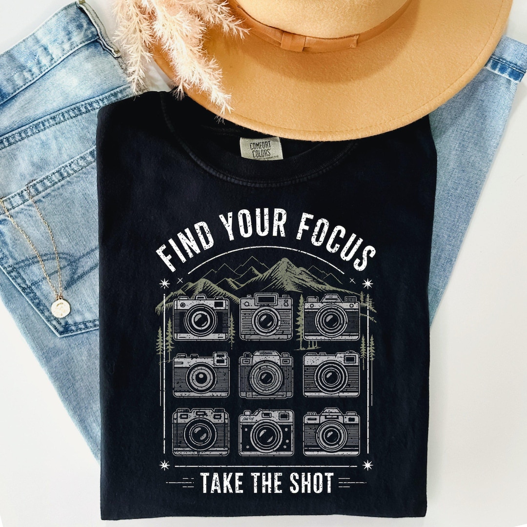 Funny Creative Camera Shirt, Photographer Gift Idea, Camera Lover ...