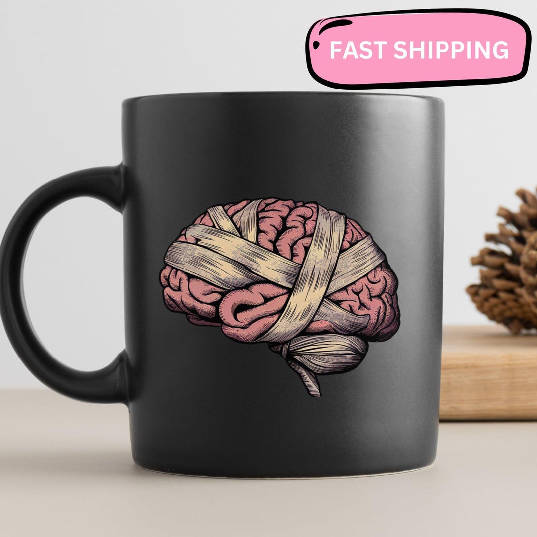 Mug Traumatic Brain Injury Support Tee Survivor Conquer Hopeful ...