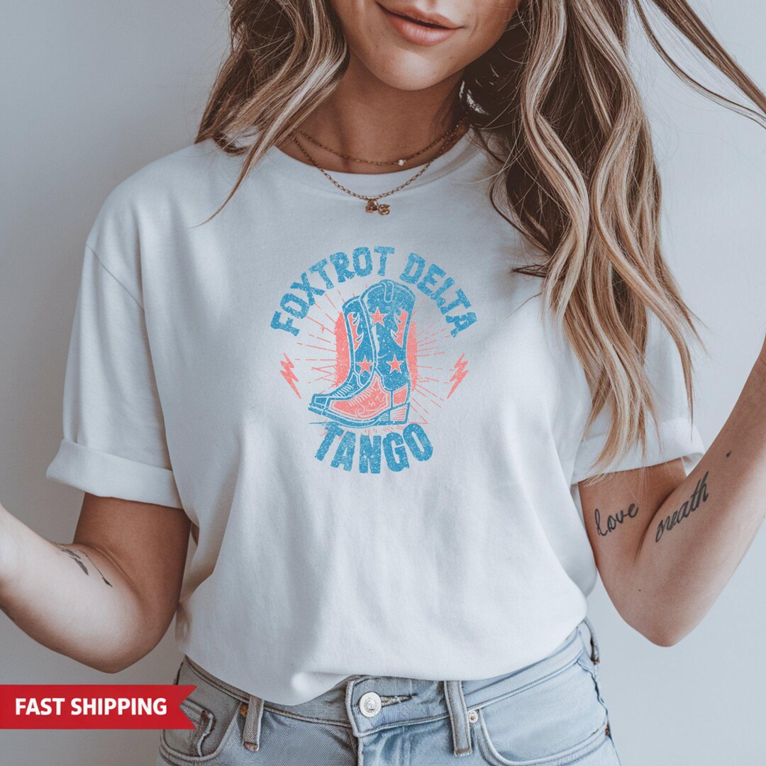 Lustiges Cowboy Boot Shirt, cooles Western Grafik T-Shirt, Country ...