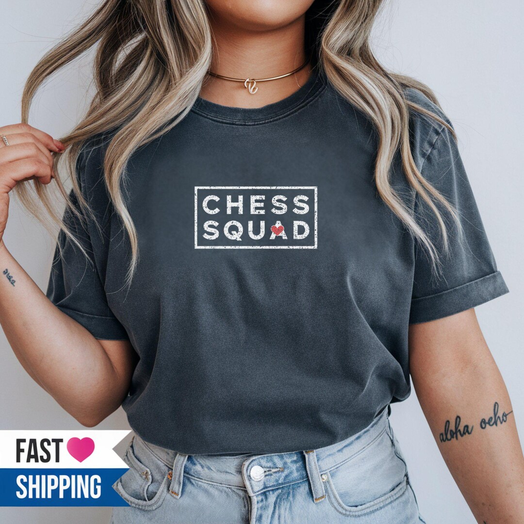Funny Unique Chess Squad T-shirt, Fun Chess Player Gift, Chess Lover ...