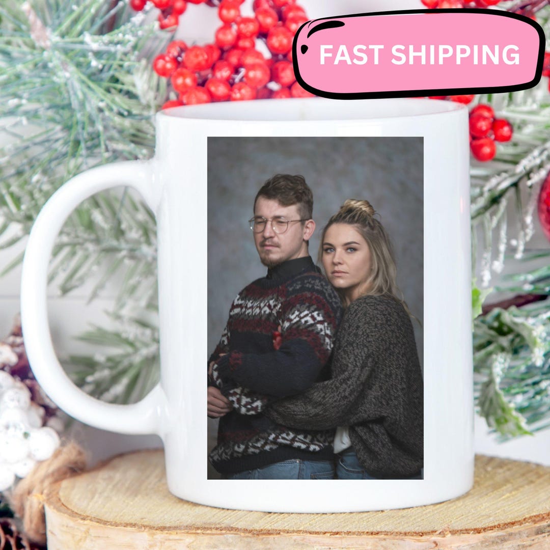 Custom Funny Awkward Couples Brothers Family Pictures Ugly Christmas ...