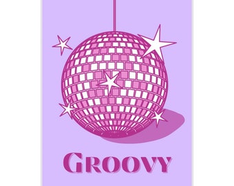 Retro Vinyl Player Art, Music Quote Print, Turntable Poster, Vintage ...